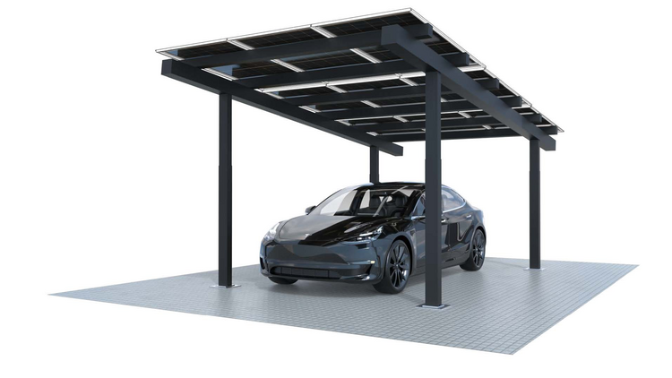 Vela Series Residential Solar Carport by GoodWe Europe